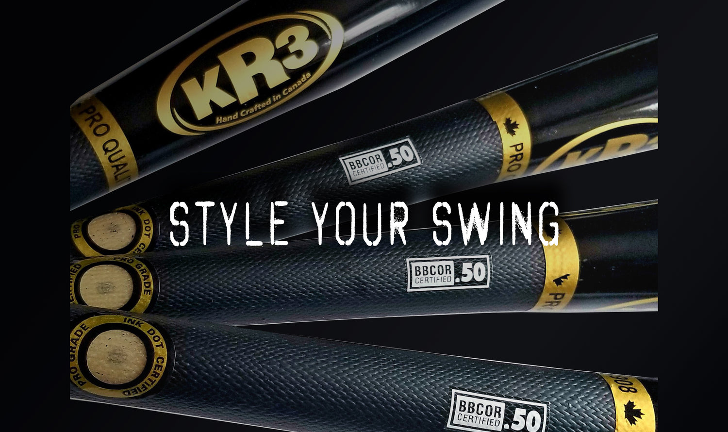 Custom Composite Wood Bats by KR3 | The Comp Shop